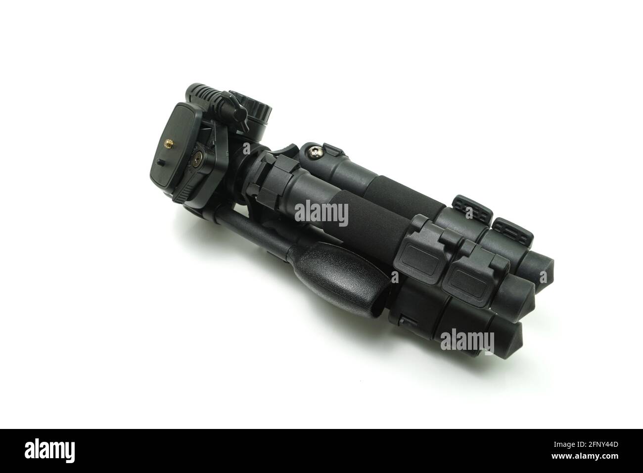 Broadcast digital camera on tripod Cut Out Stock Images & Pictures - Alamy