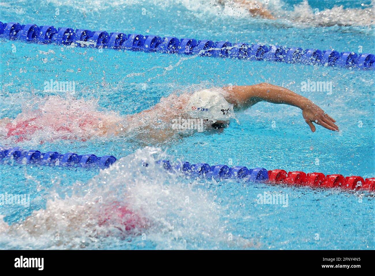 Maxime Grousset of France 5th Final in the 100m NL during the 2021 EN ...