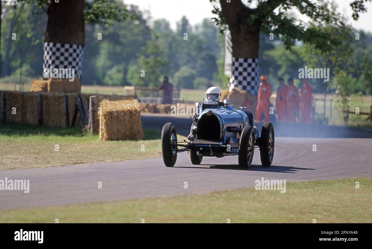 1927 Bugatti Type 35B at the Goodwood Festival of Speed 1996 Stock ...