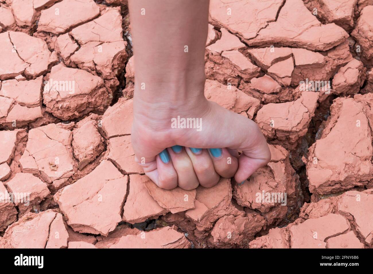 Rough dry hands hi-res stock photography and images - Alamy