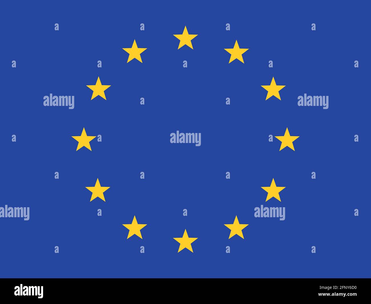 The official flag of the European Union Stock Vector Image & Art - Alamy