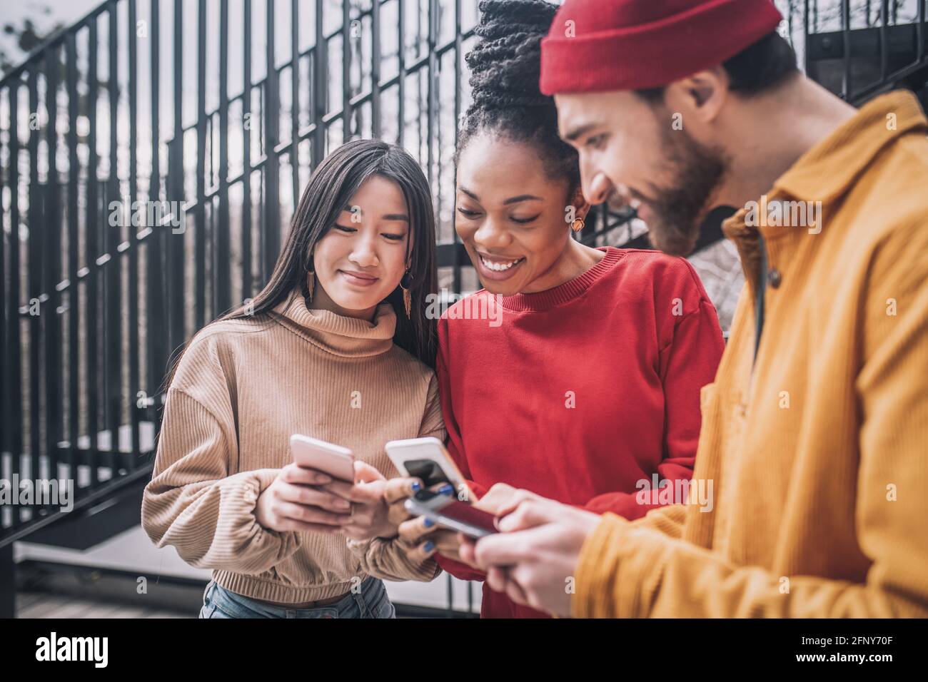 Happy time together young interracial hi-res stock photography and ...