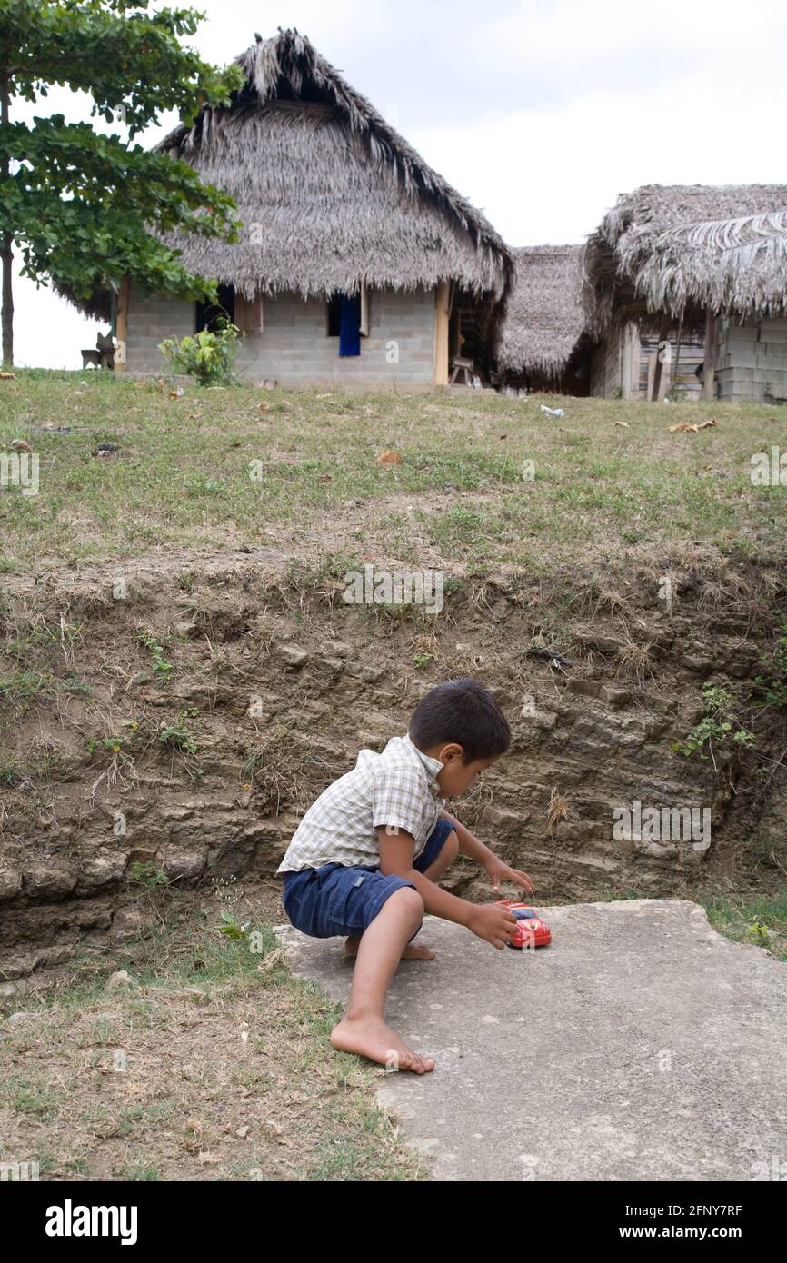 The Mayan community of San Miguel, Toledo, Belize Stock Photo - Alamy