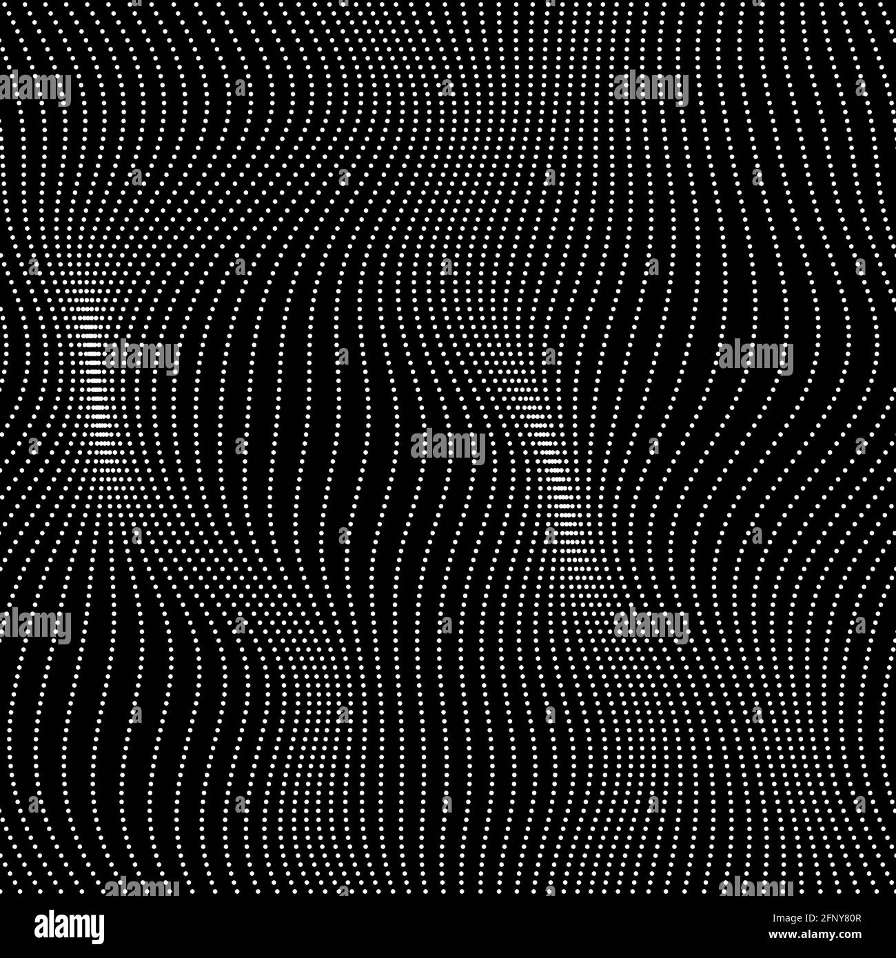 Seamless wavy array of dots pattern for print or digital use Stock ...