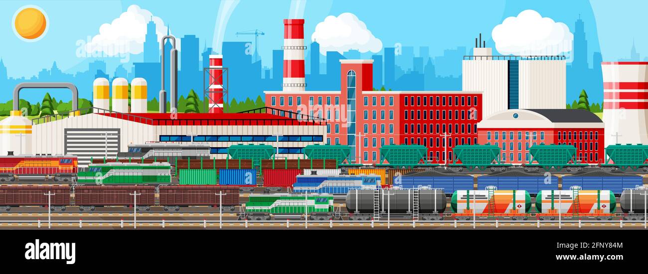 Plant factory railroad hi-res stock photography and images - Alamy