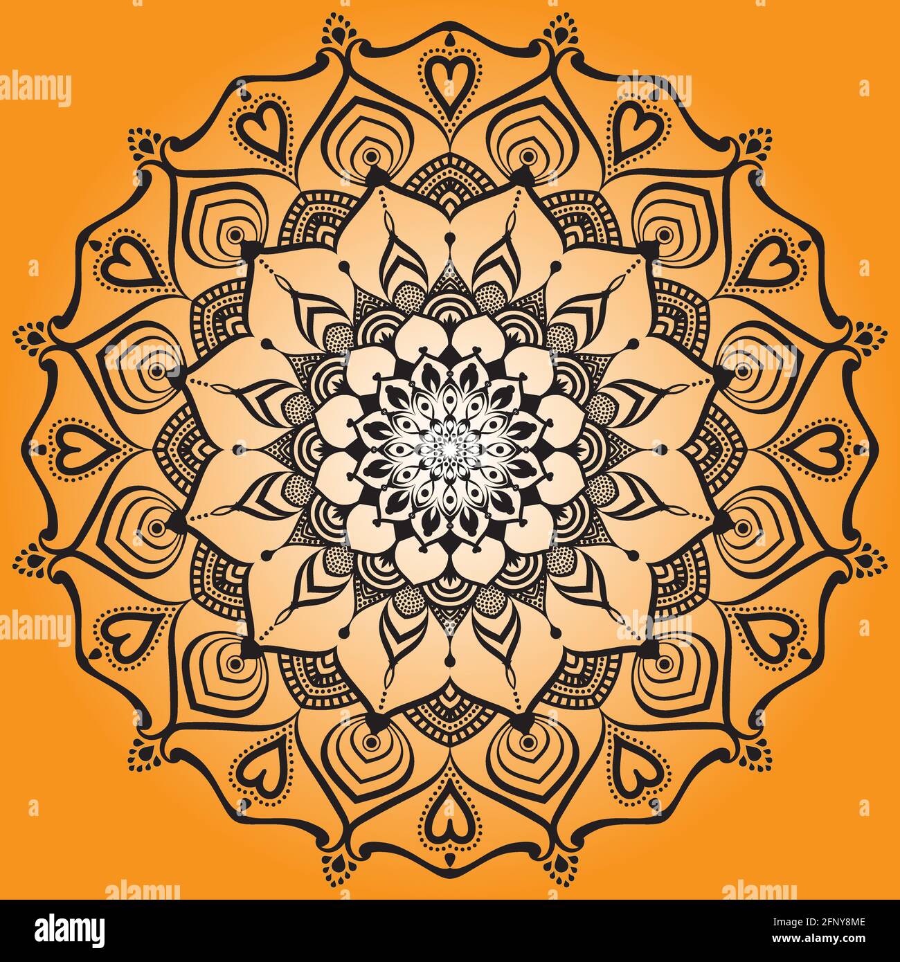 Mandala arabic style ramadan hi-res stock photography and images - Alamy
