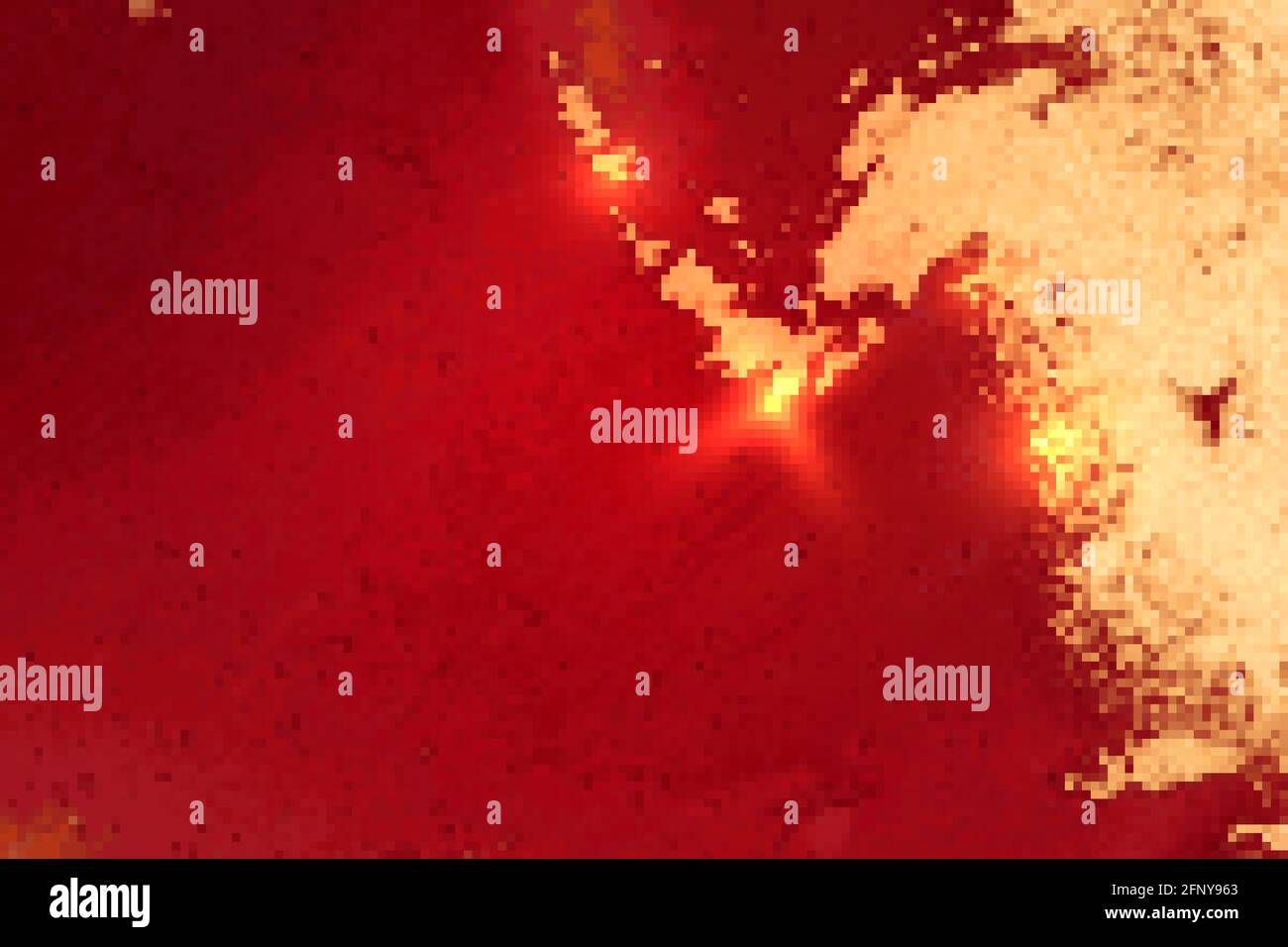 Gold and ruby red abstract marble background with sparkles. Vector ...