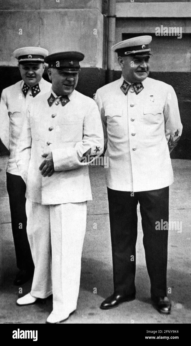 Soviet military chief marshal soviet hi-res stock photography and ...