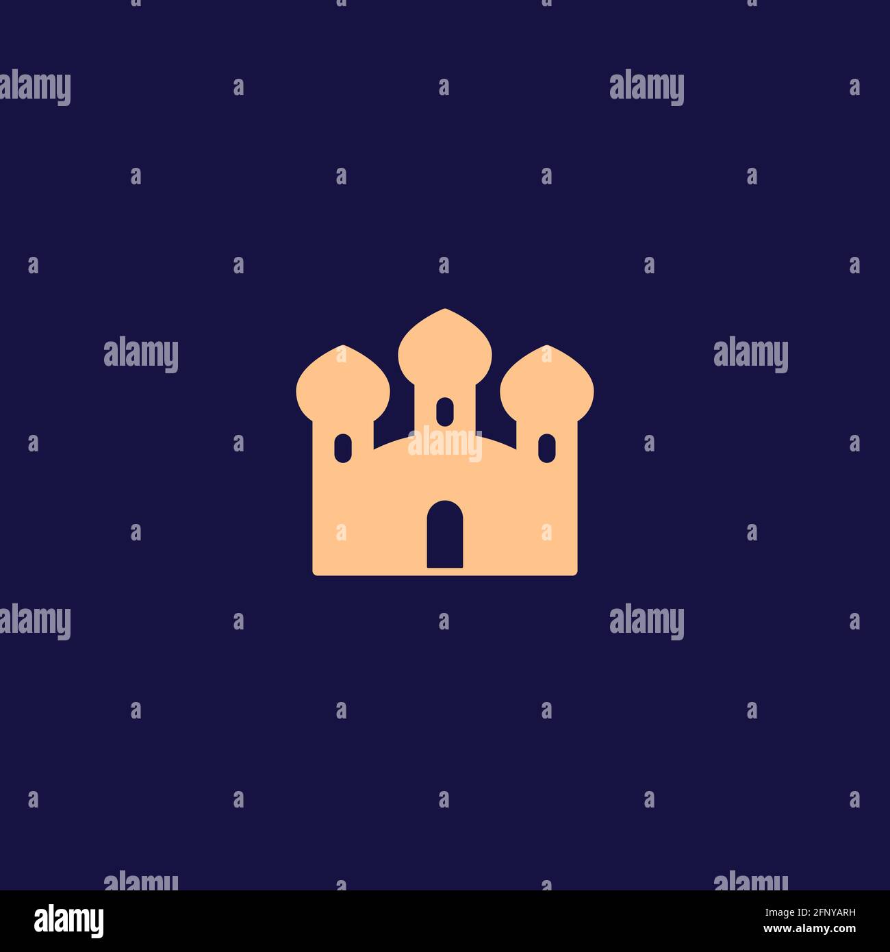 Traditional islamic temple Stock Vector Images - Alamy