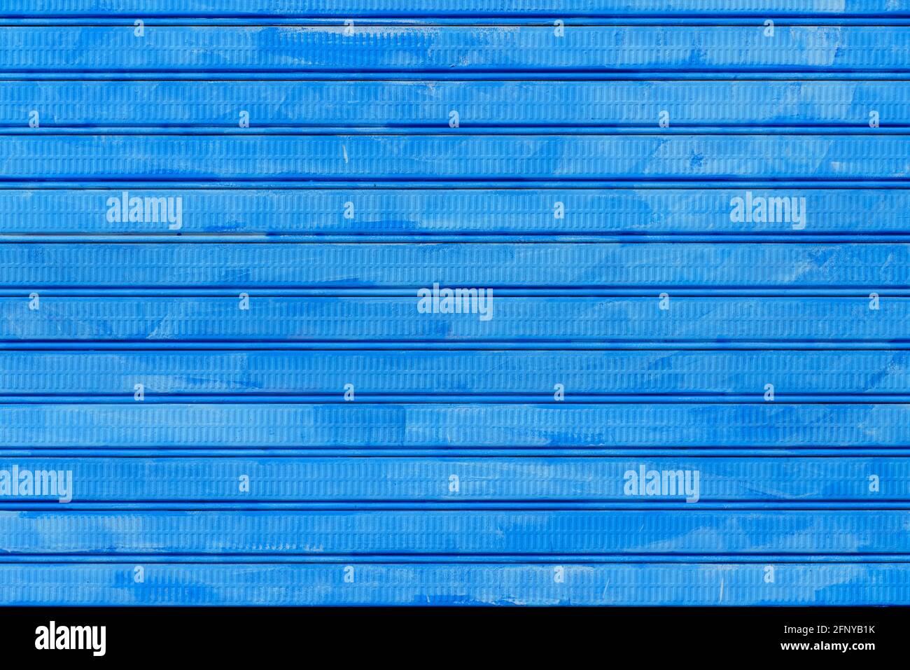 Blue metal shutter detail background wallpaper Stock Photo - Alamy
