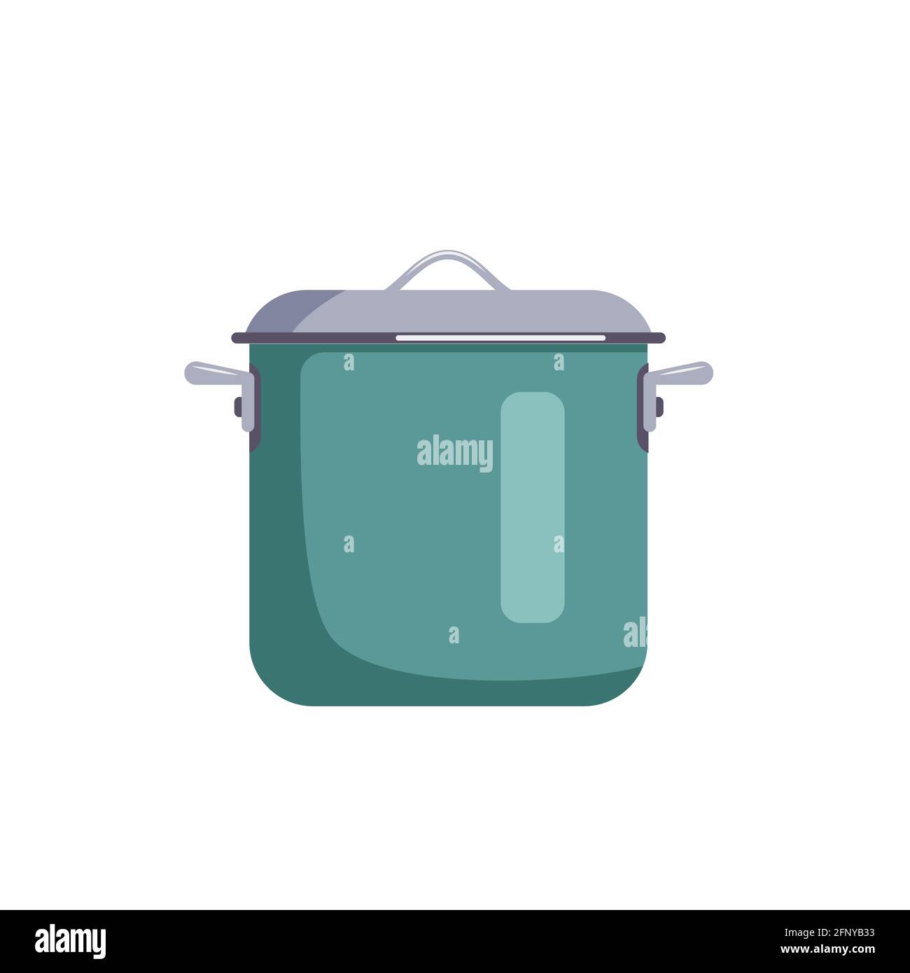 Pot lid icon cartoon illustration hi-res stock photography and images ...