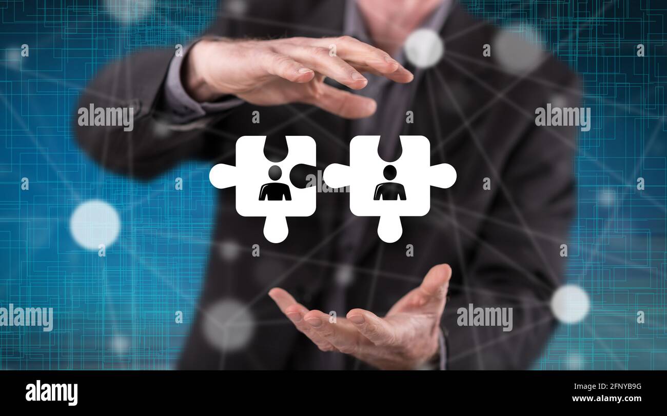 Team concept between hands hi-res stock photography and images - Alamy