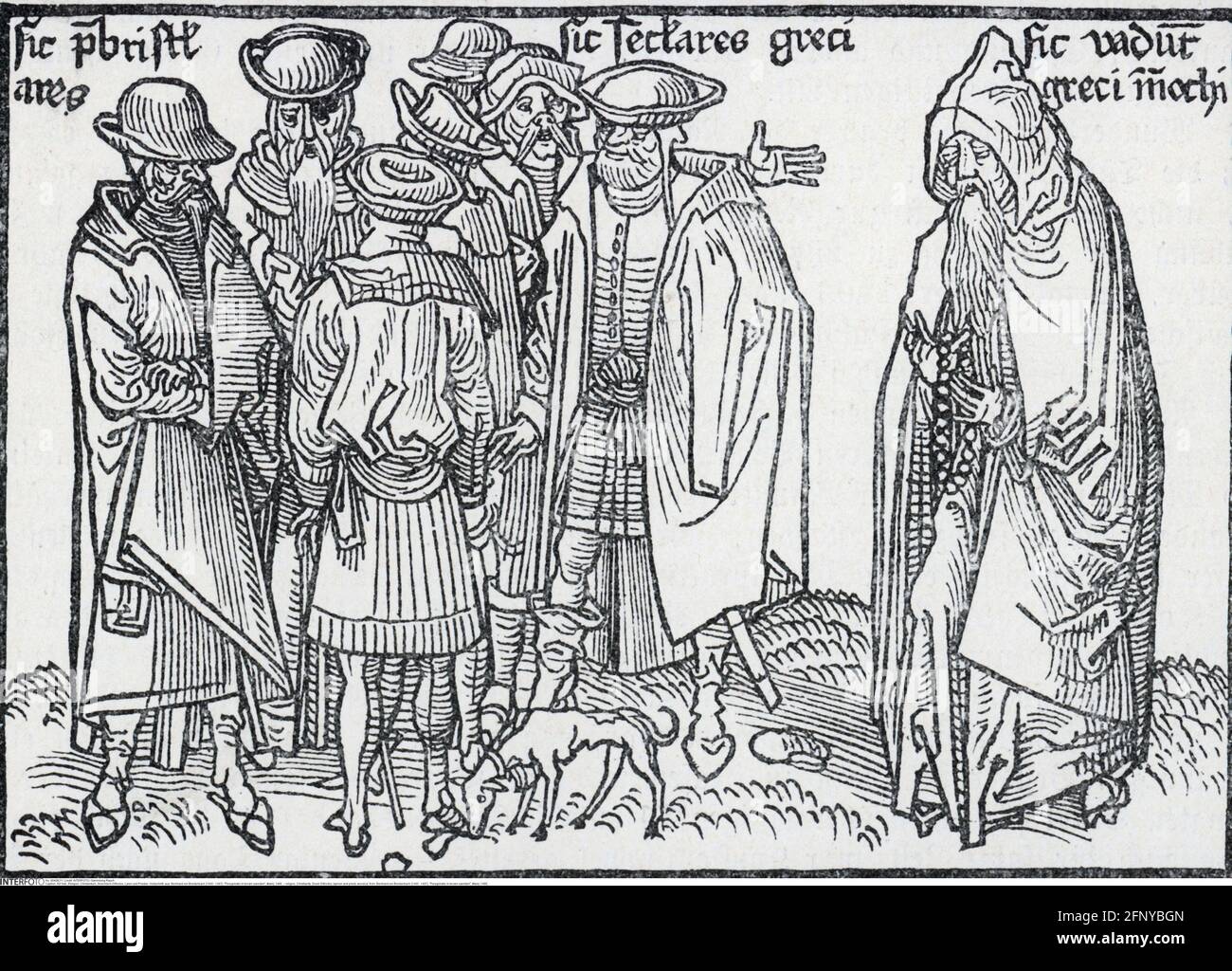 Medieval priest hi-res stock photography and images - Alamy