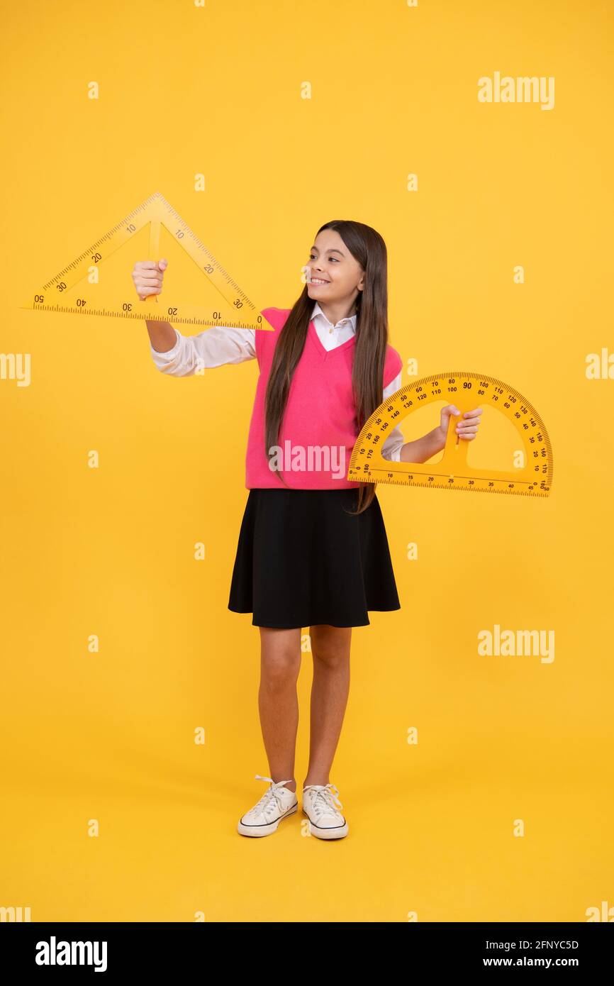 Math and geometry. stem disciplines. concept of education. angle degree ...