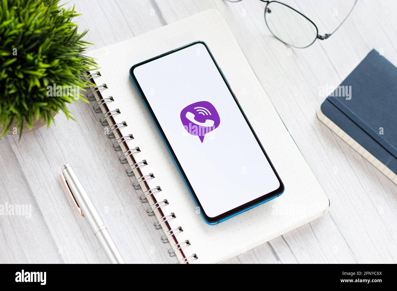 Viber logo hi-res stock photography and images - Alamy
