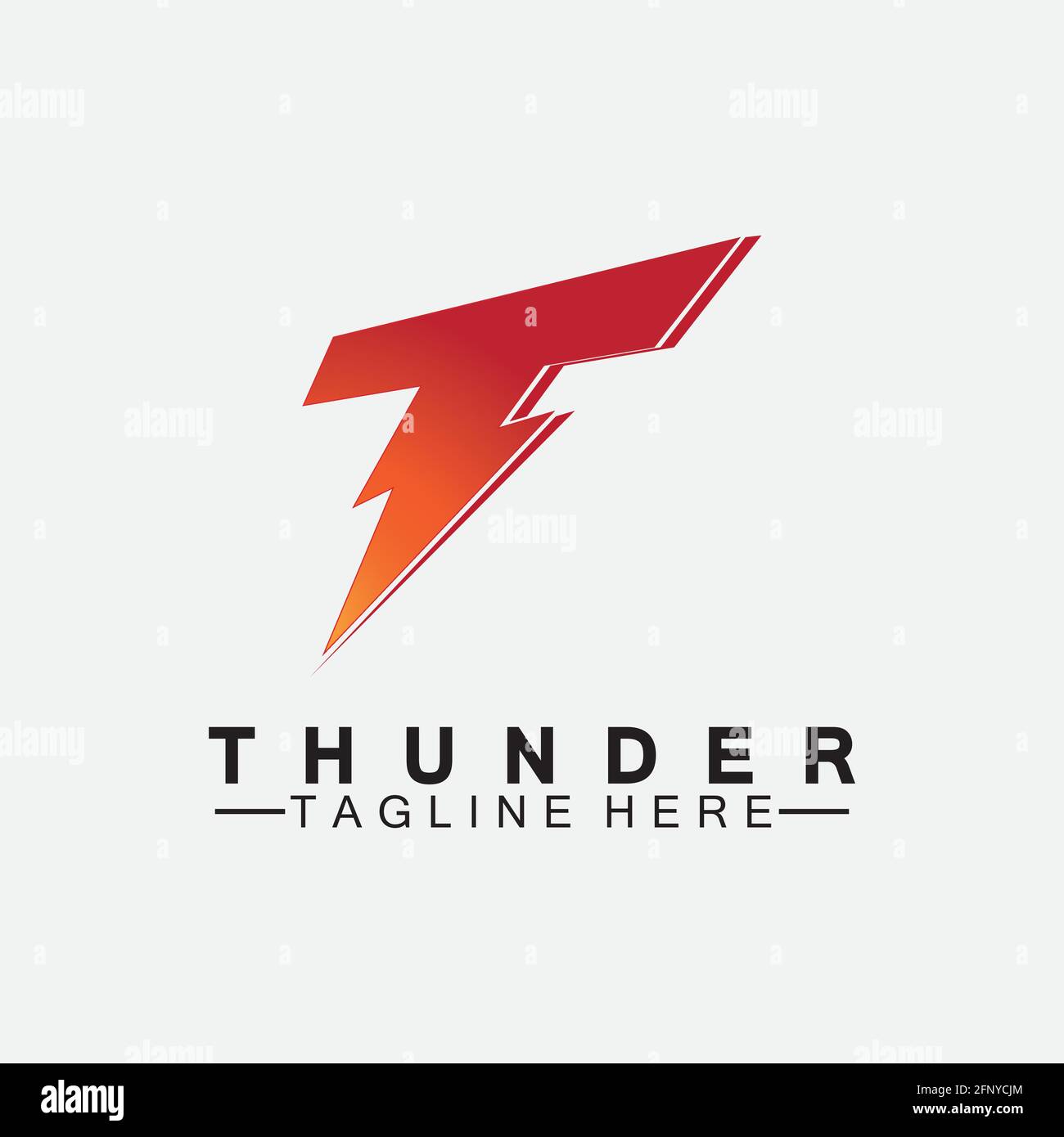Thunder Logo Design