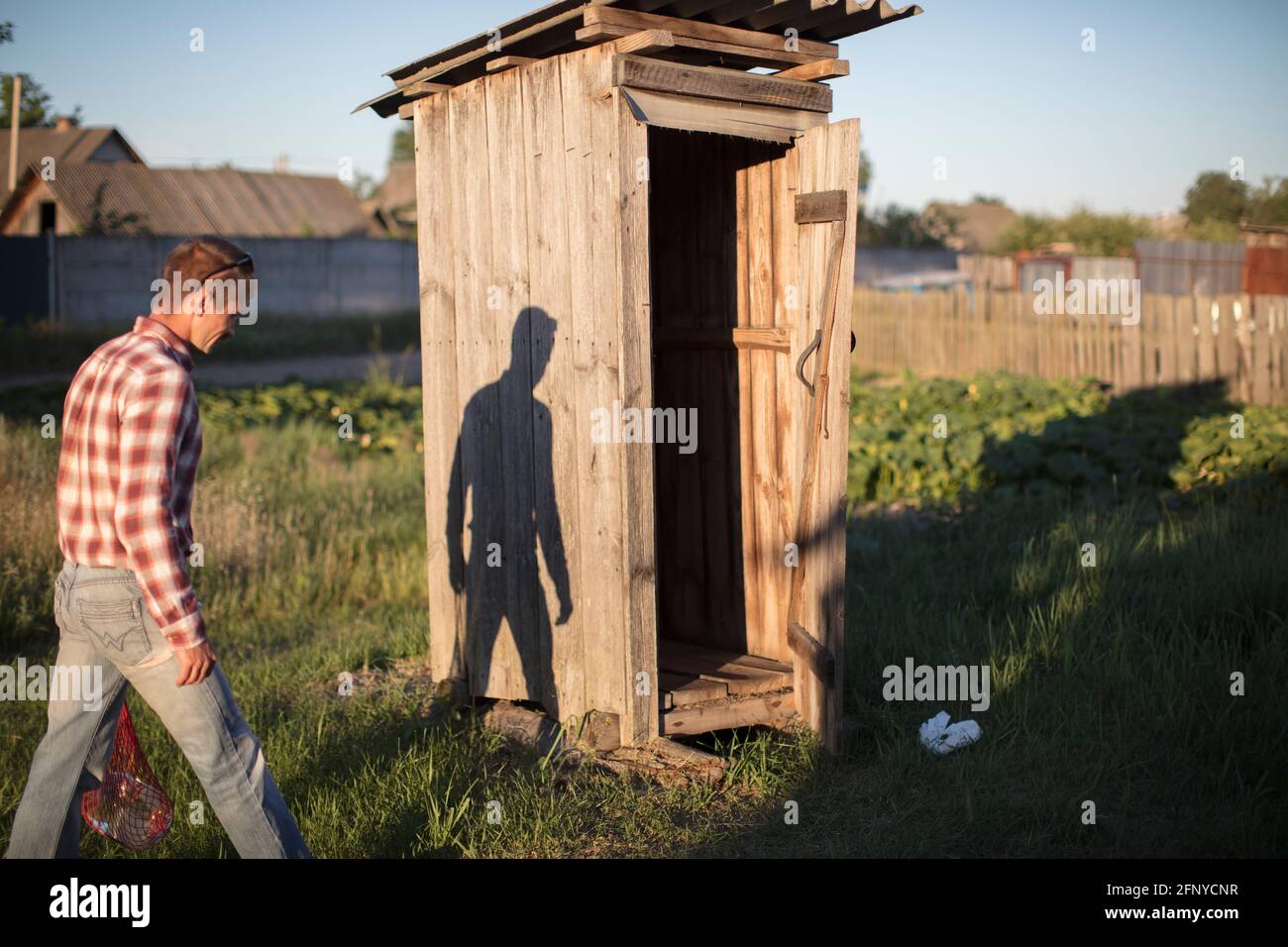 Old man toilet hi-res stock photography and images - Alamy