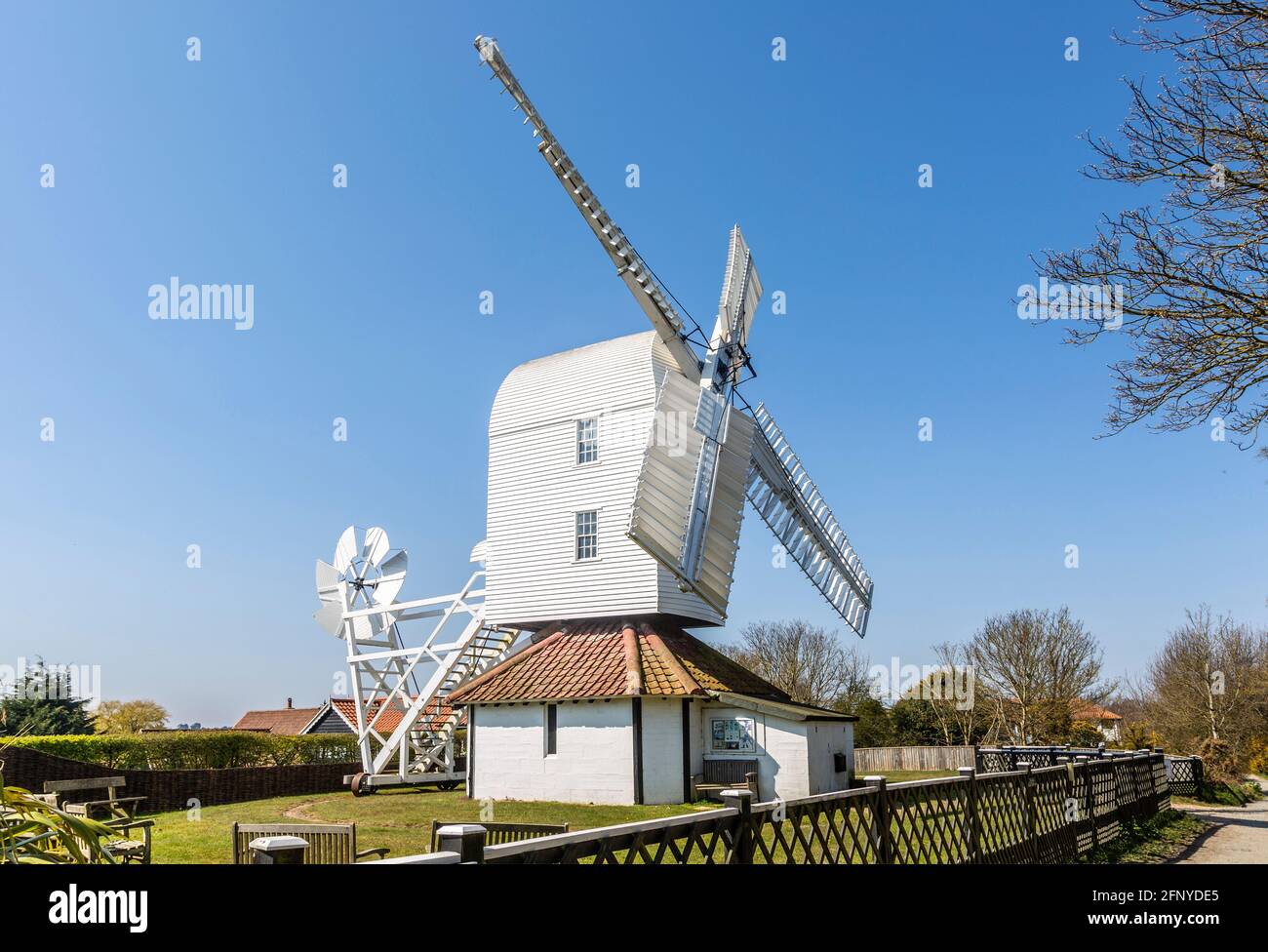 Historic windmill at Thorpeness, Suffolk, England, UK since 1923 ...