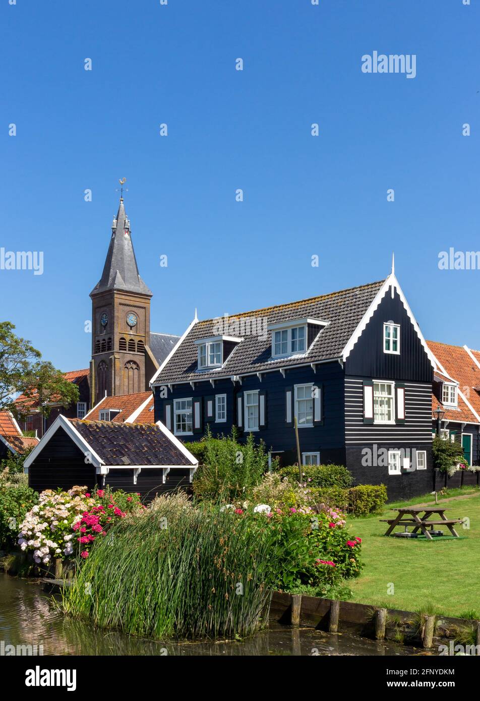 Historic village of Marken in Holland Stock Photo - Alamy