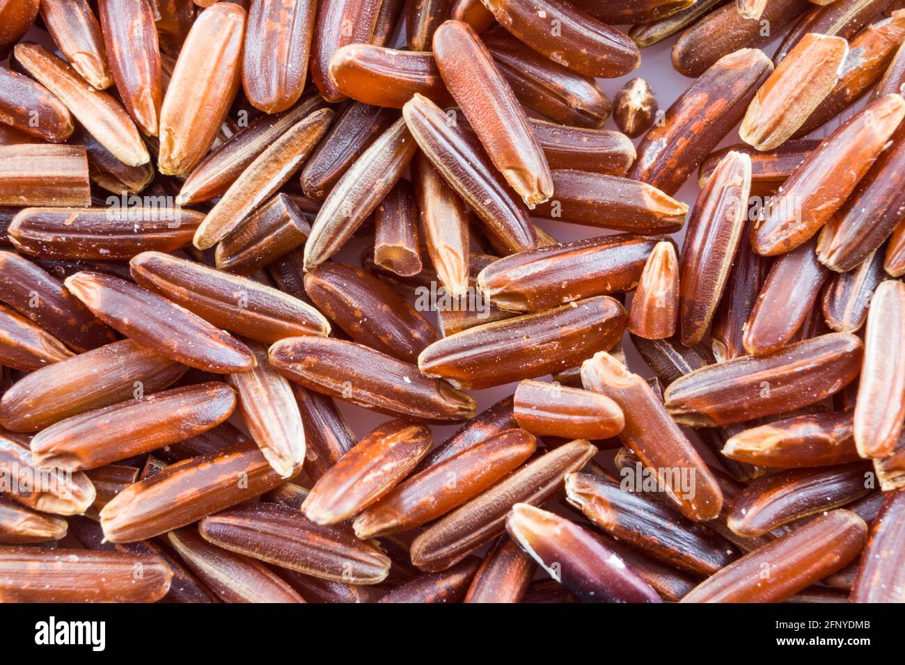 Macro / Close up brown rice background Stock Photo - Alamy