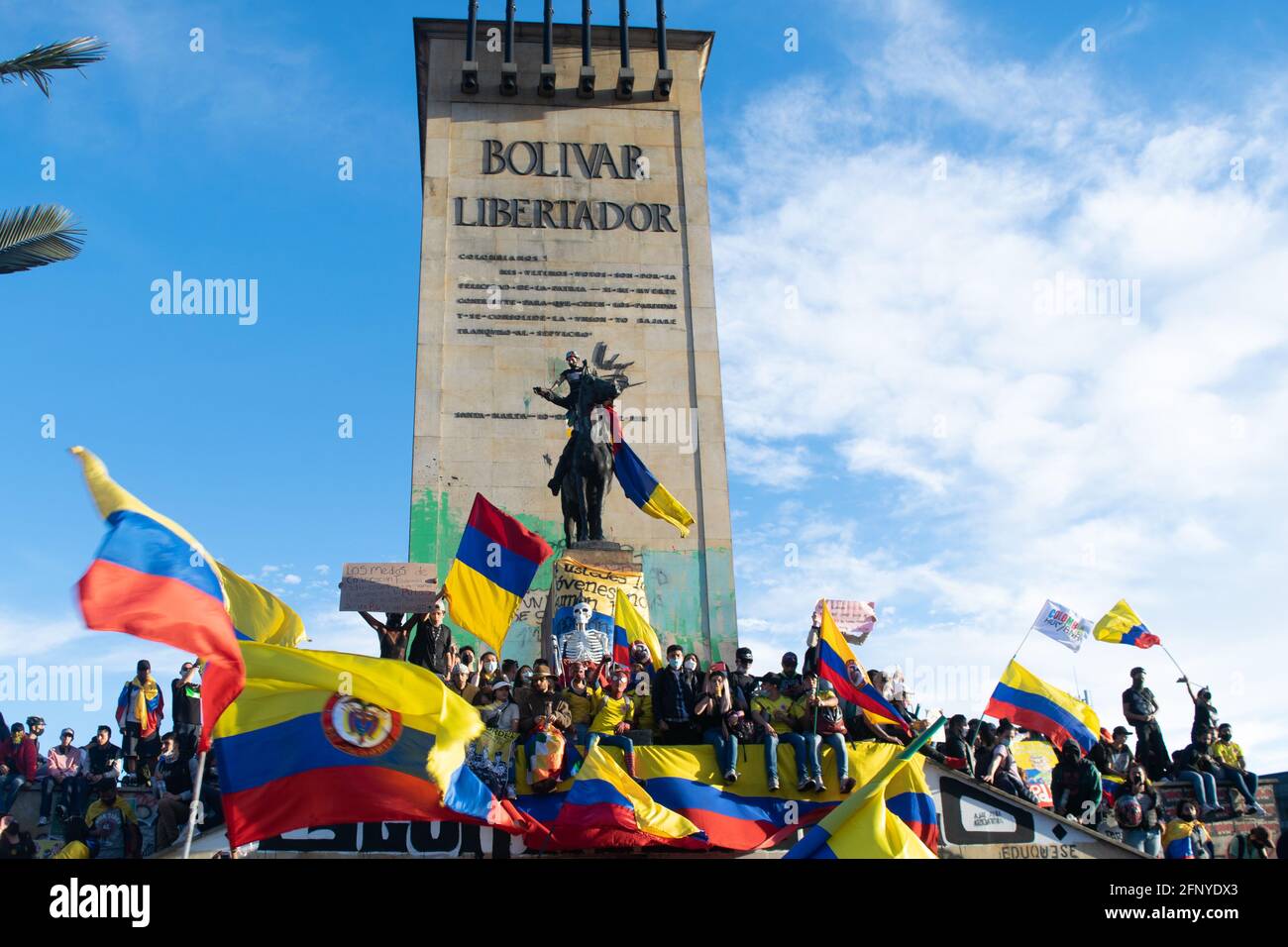 Demonstrators take part in a protest demanding government action to ...