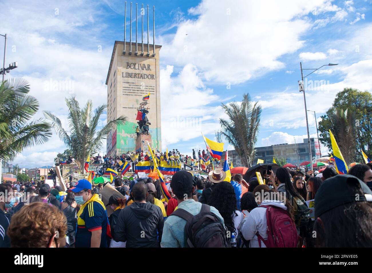 Demonstrators take part in a protest demanding government action to ...