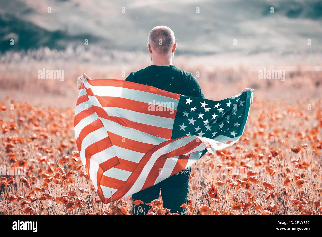 Celebrating Memorial Day, 4th of July or Labour Day in USA Stock Photo ...