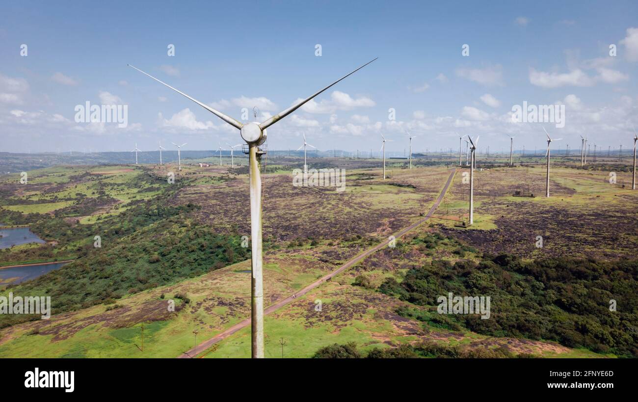 Beautiful aerial landscape view wind hi-res stock photography and ...