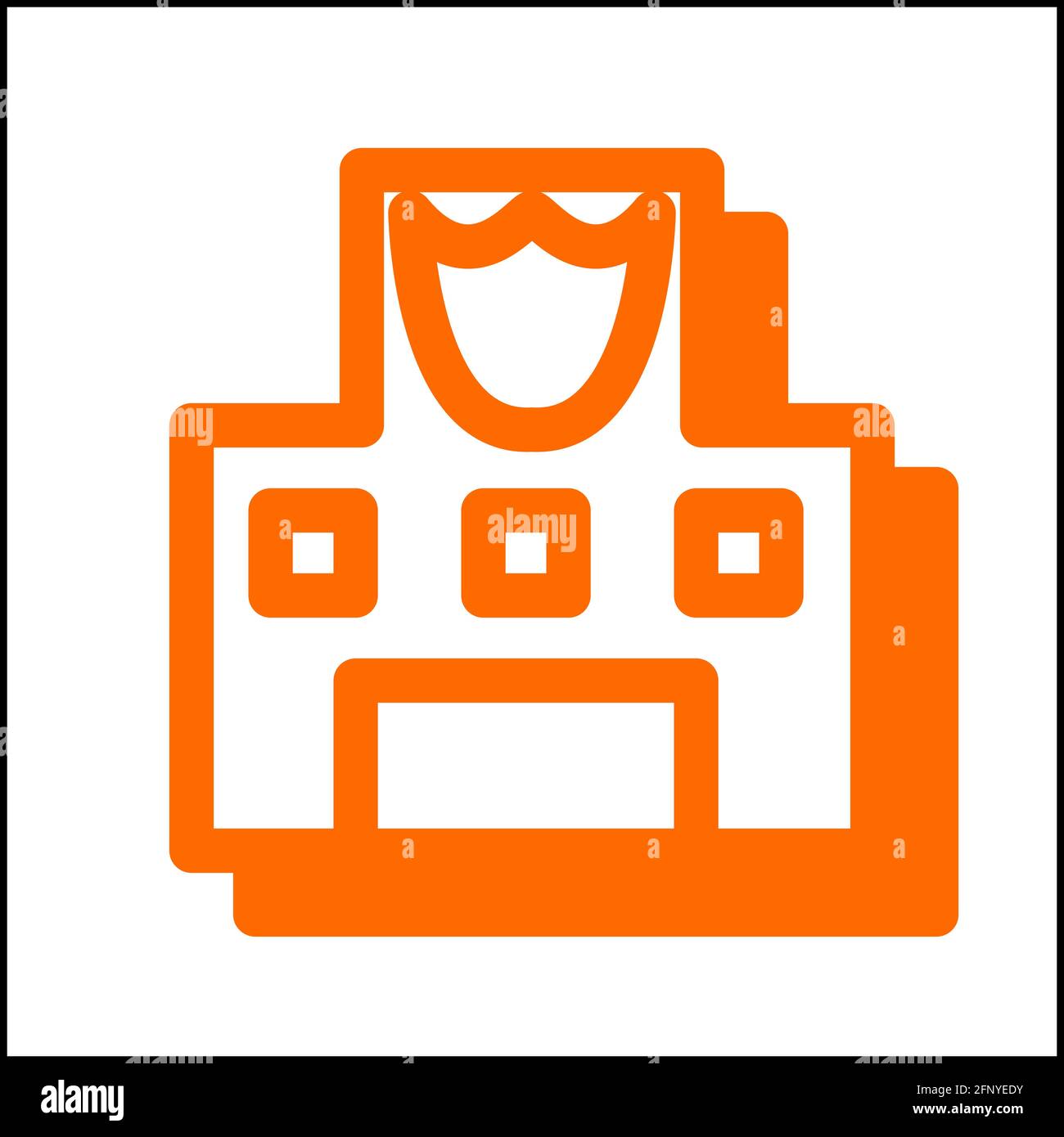 Police station in town Stock Vector Images - Alamy