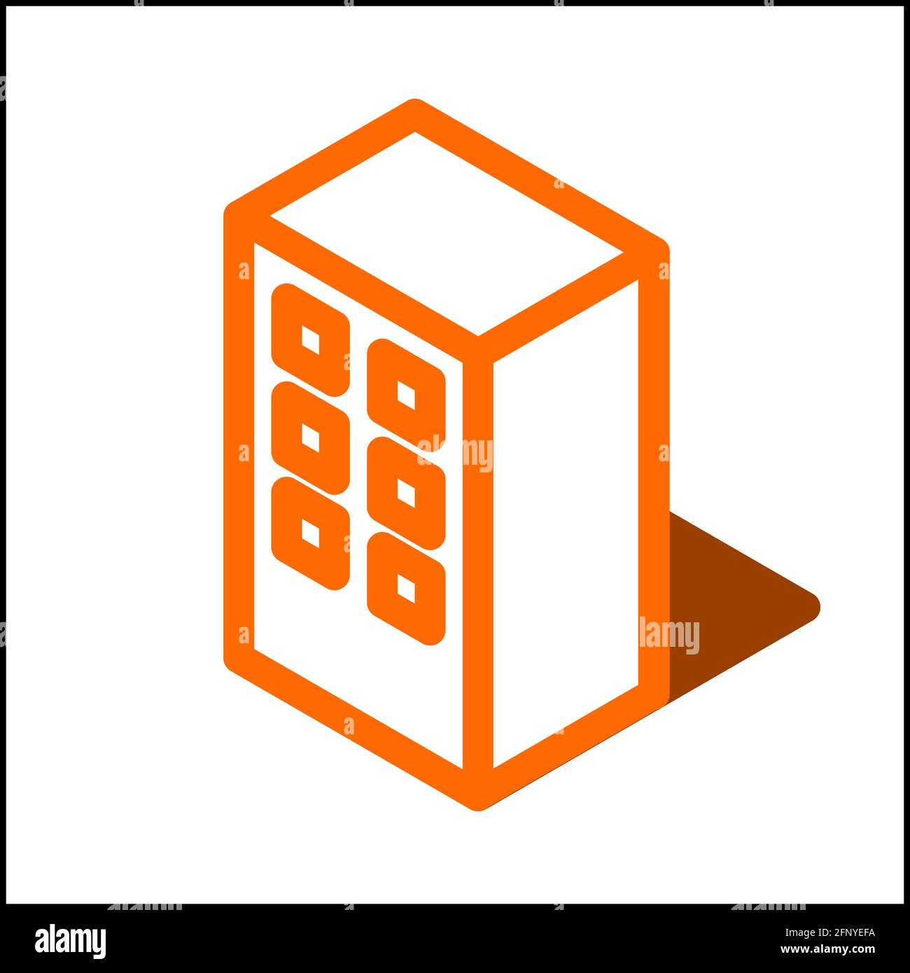 Orange windows Stock Vector Images - Alamy