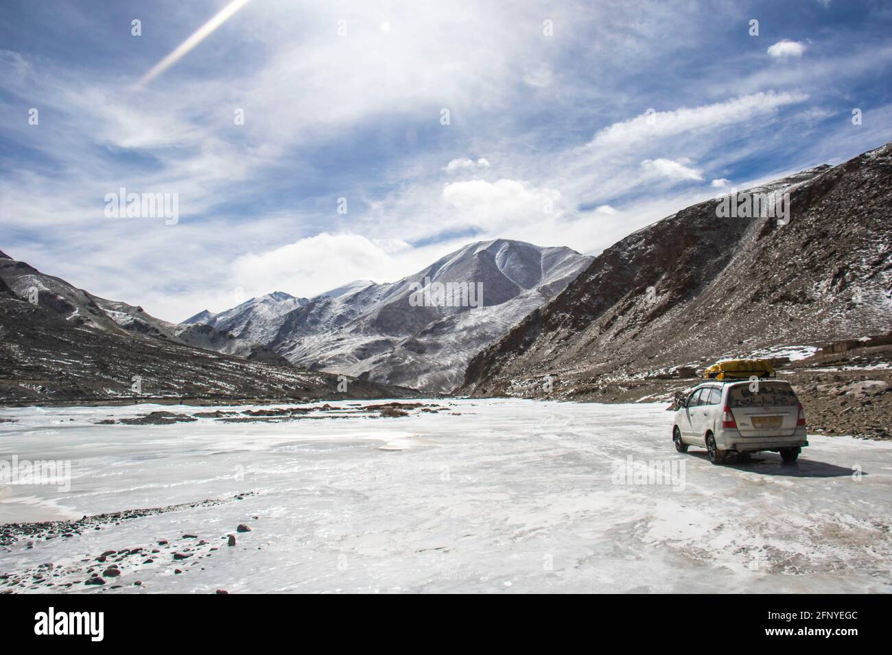 Puga, hot water springs, Ladakh, Jammu and Kashmir, India Stock Photo - Alamy