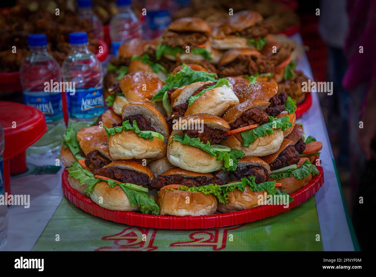 Trade fair food display hi-res stock photography and images - Alamy