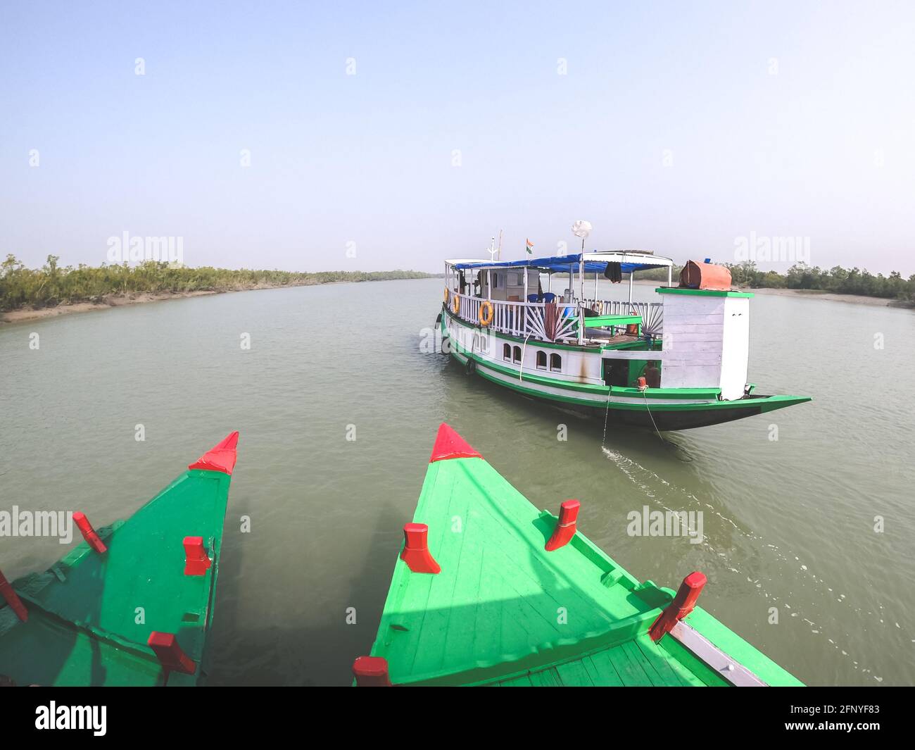 Safari Boat, Sunderbans, West Bengal, India Stock Photo - Alamy