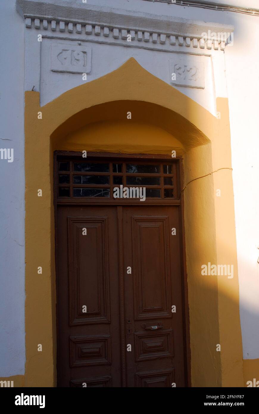 Greece Rhodes island Kremasti village 01 Stock Photo - Alamy