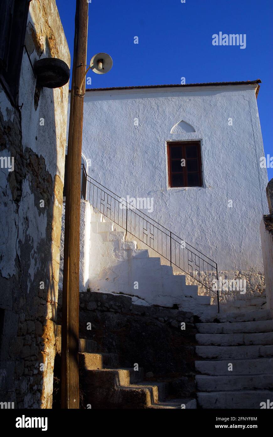 Greece Rhodes island Kremasti village 01 Stock Photo - Alamy
