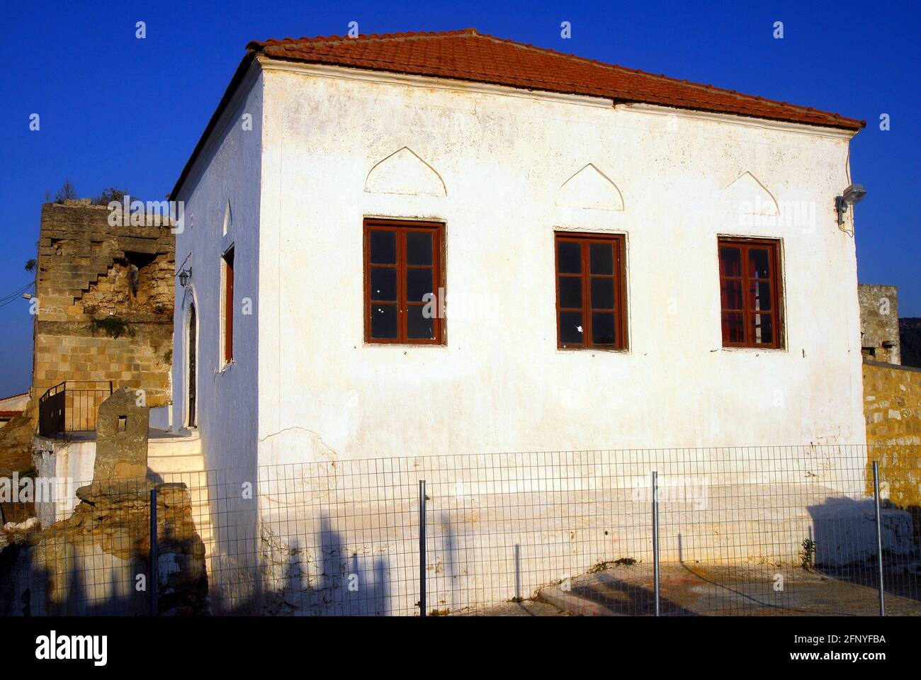 Greece Rhodes island Kremasti village 01 Stock Photo - Alamy