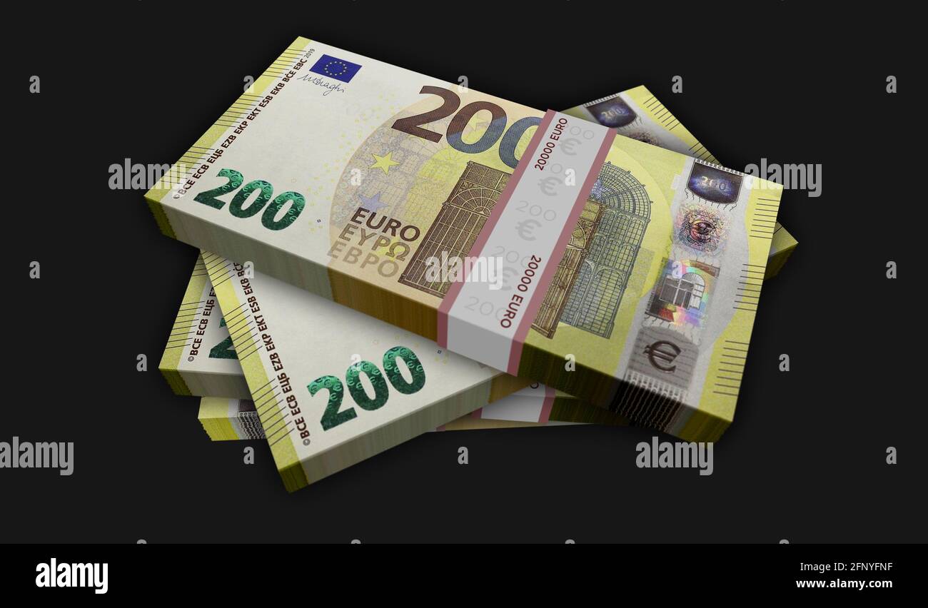 200 Euro Stack
