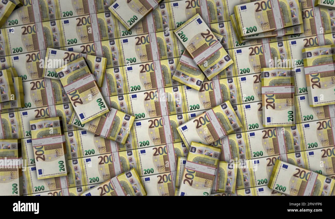 200 Euro Stack