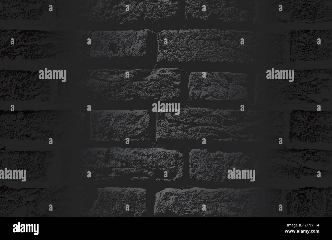 Luxury black metal gradient background with distressed brick wall ...