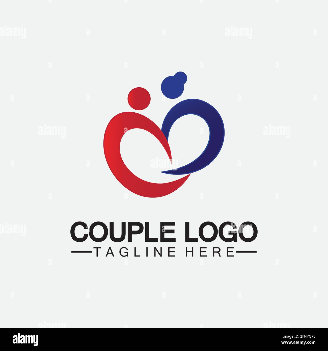 people with love couple vector logo icon symbol vector. This also ...