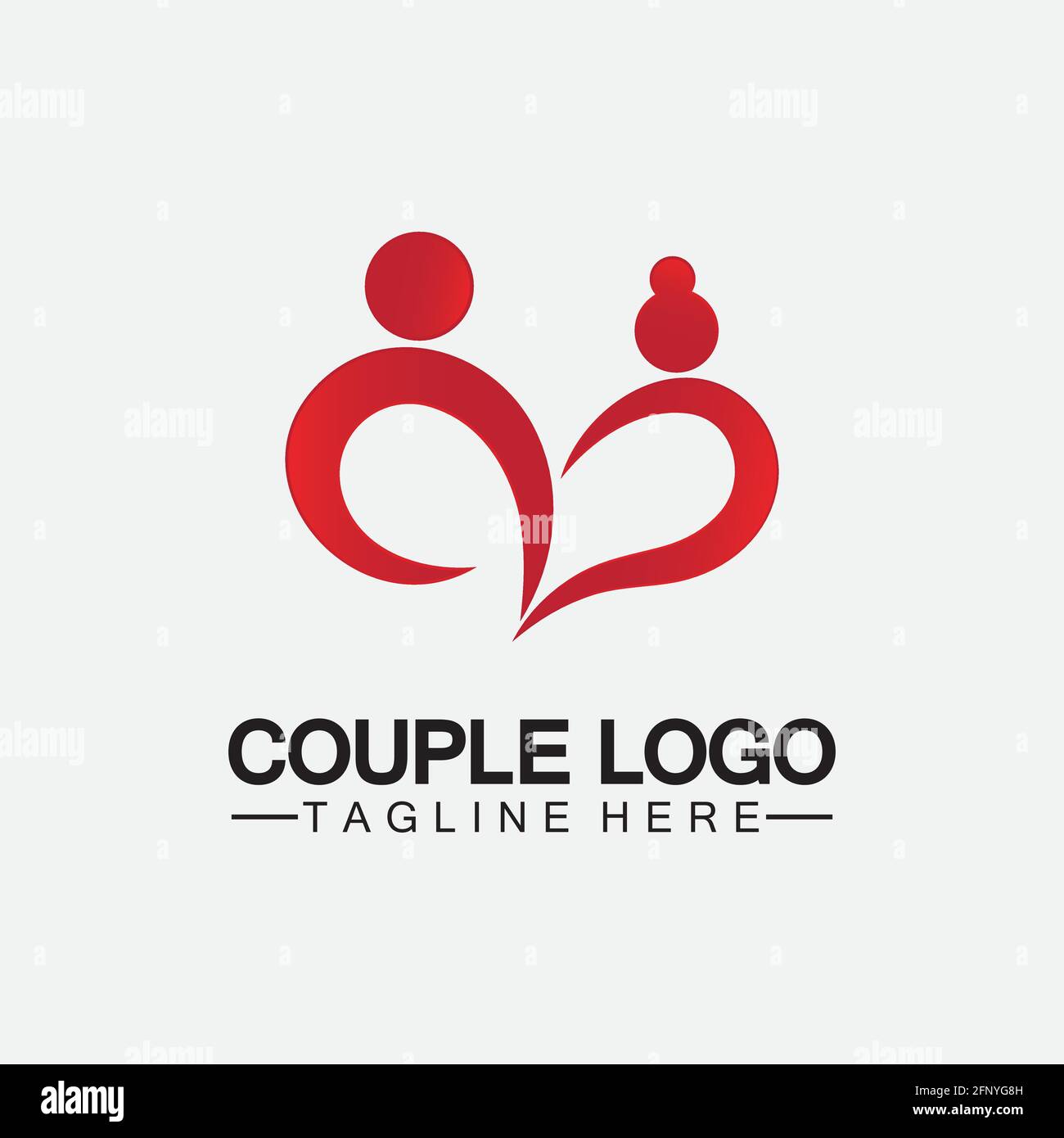 people with love couple vector logo icon symbol vector. This also ...