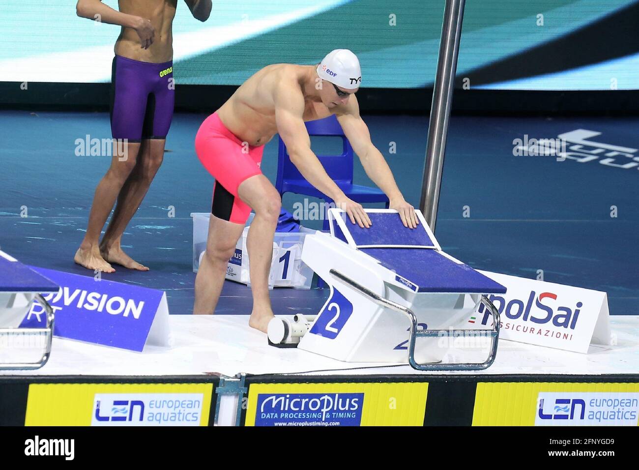 Maxime Grousset of France 5th Final in the 100 m Freestyle during the ...