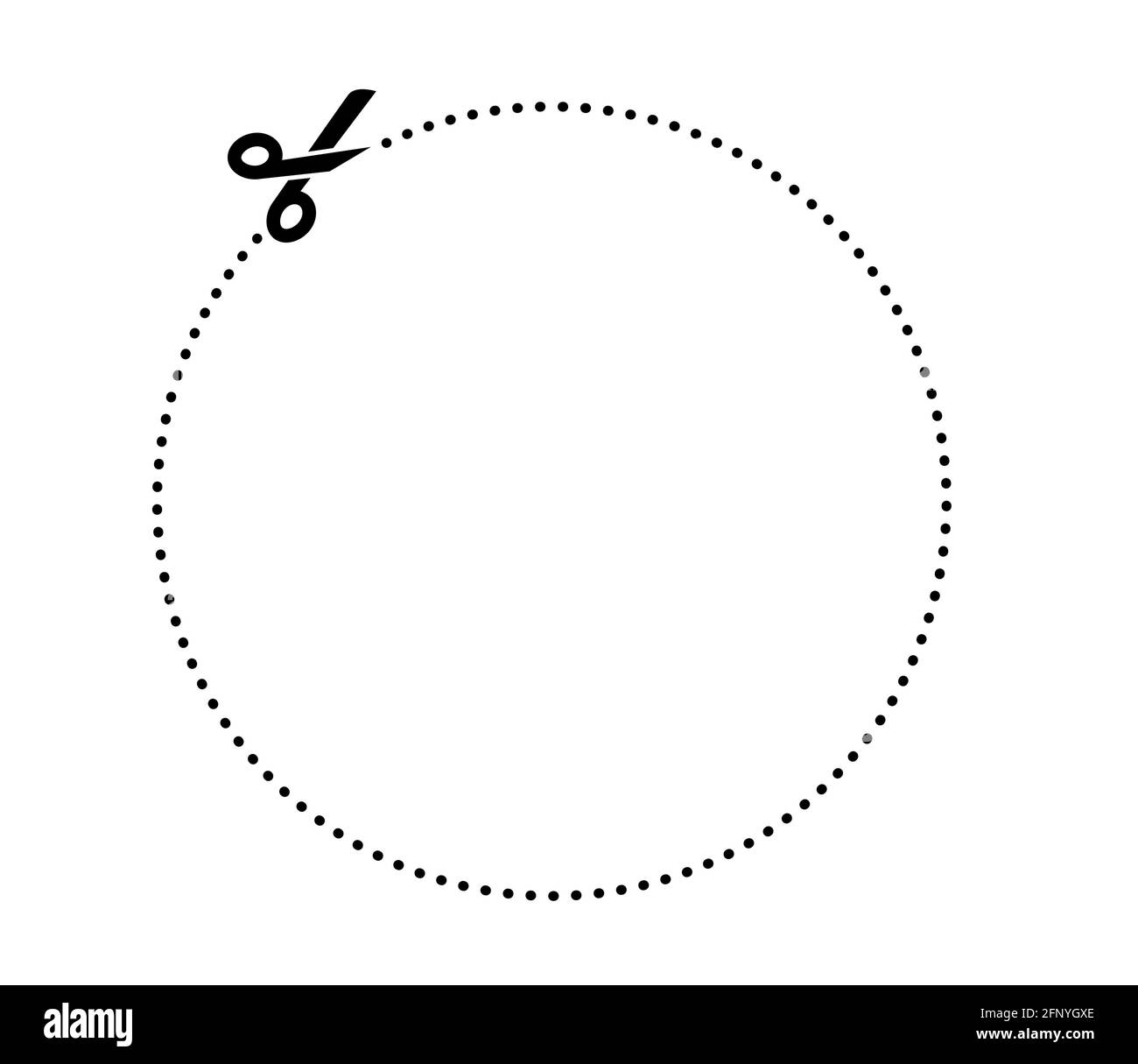 Straight line trim Stock Vector Images - Alamy