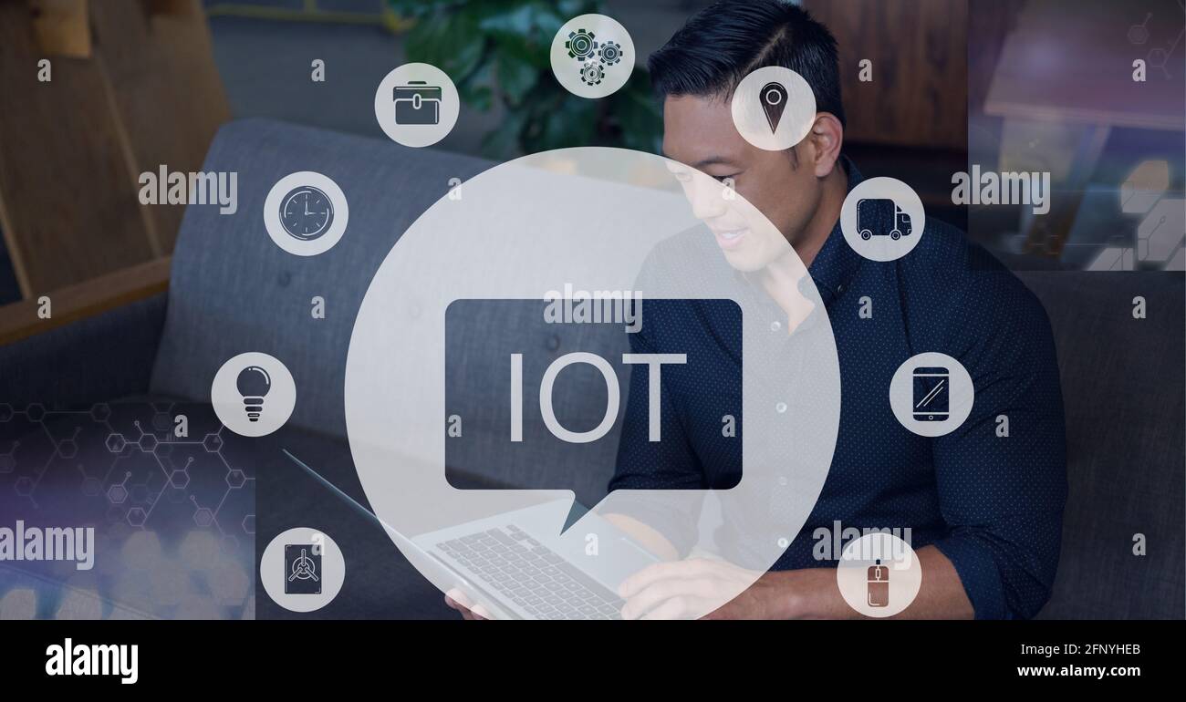 Iot icon hi-res stock photography and images - Alamy