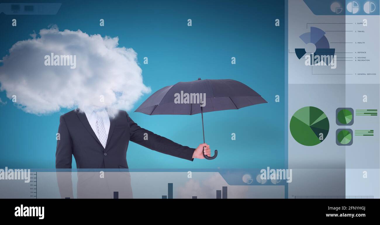 Person holding umbrella hi-res stock photography and images - Alamy