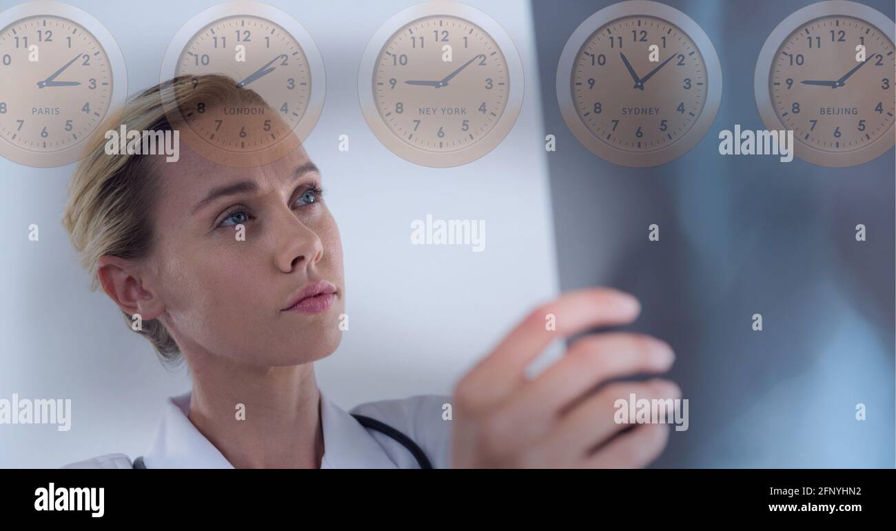 Multiple clocks background hi-res stock photography and images - Alamy