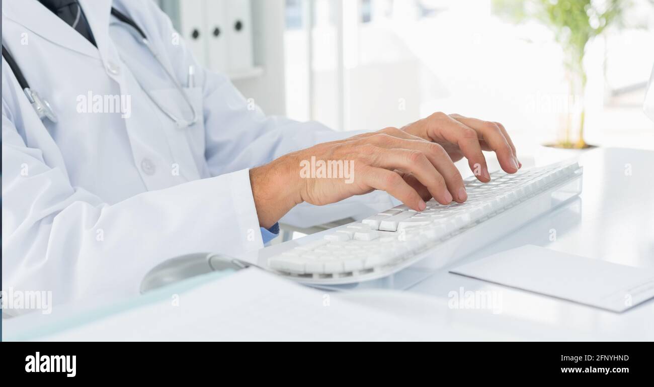 Nurse Typing High Resolution Stock Photography and Images - Alamy