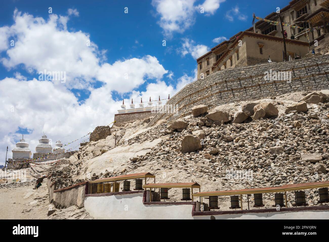 Shey Palace, Jammu and Kashmir, India Stock Photo - Alamy