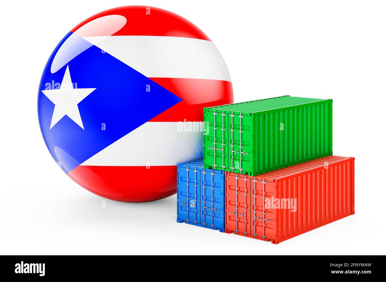 Container port puerto rico hi-res stock photography and images - Alamy