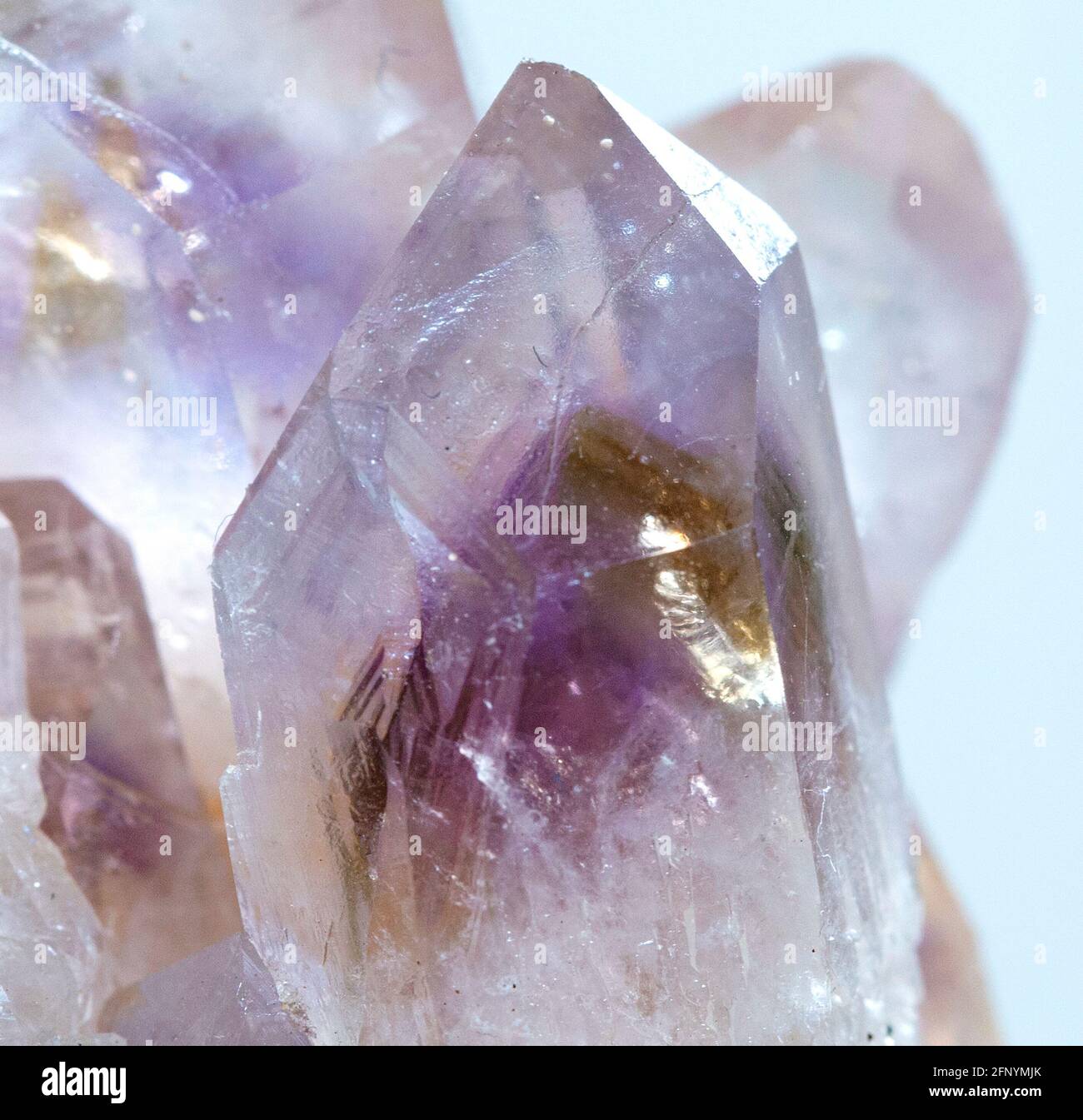 ametrine mineral specimen stone rock geology gem crystal Stock Photo ...